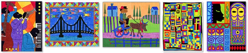 Black History Murals Bundle: 5 Collaborative Classroom Murals