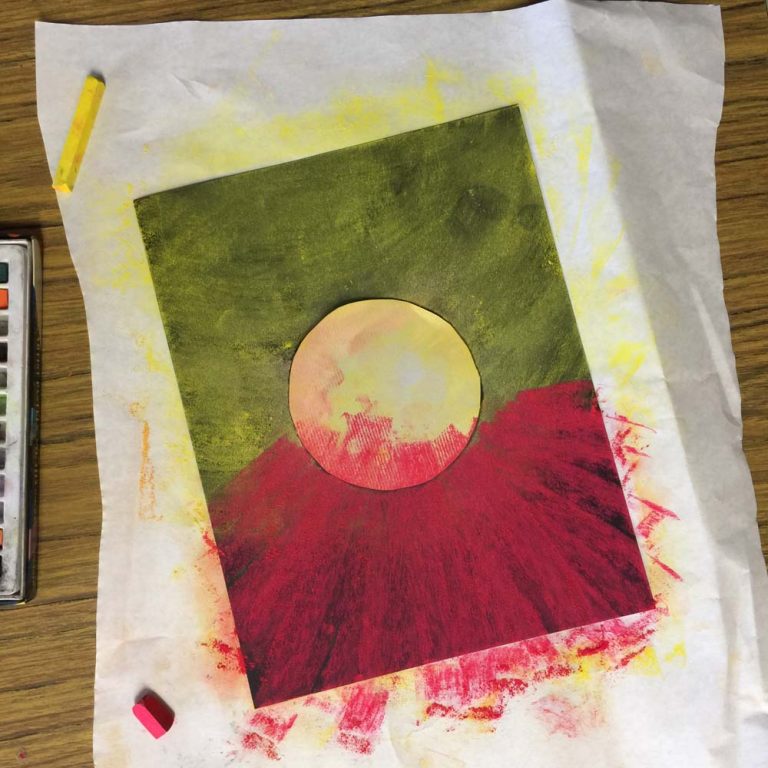 2024 Solar Eclipse Art Project for Kids