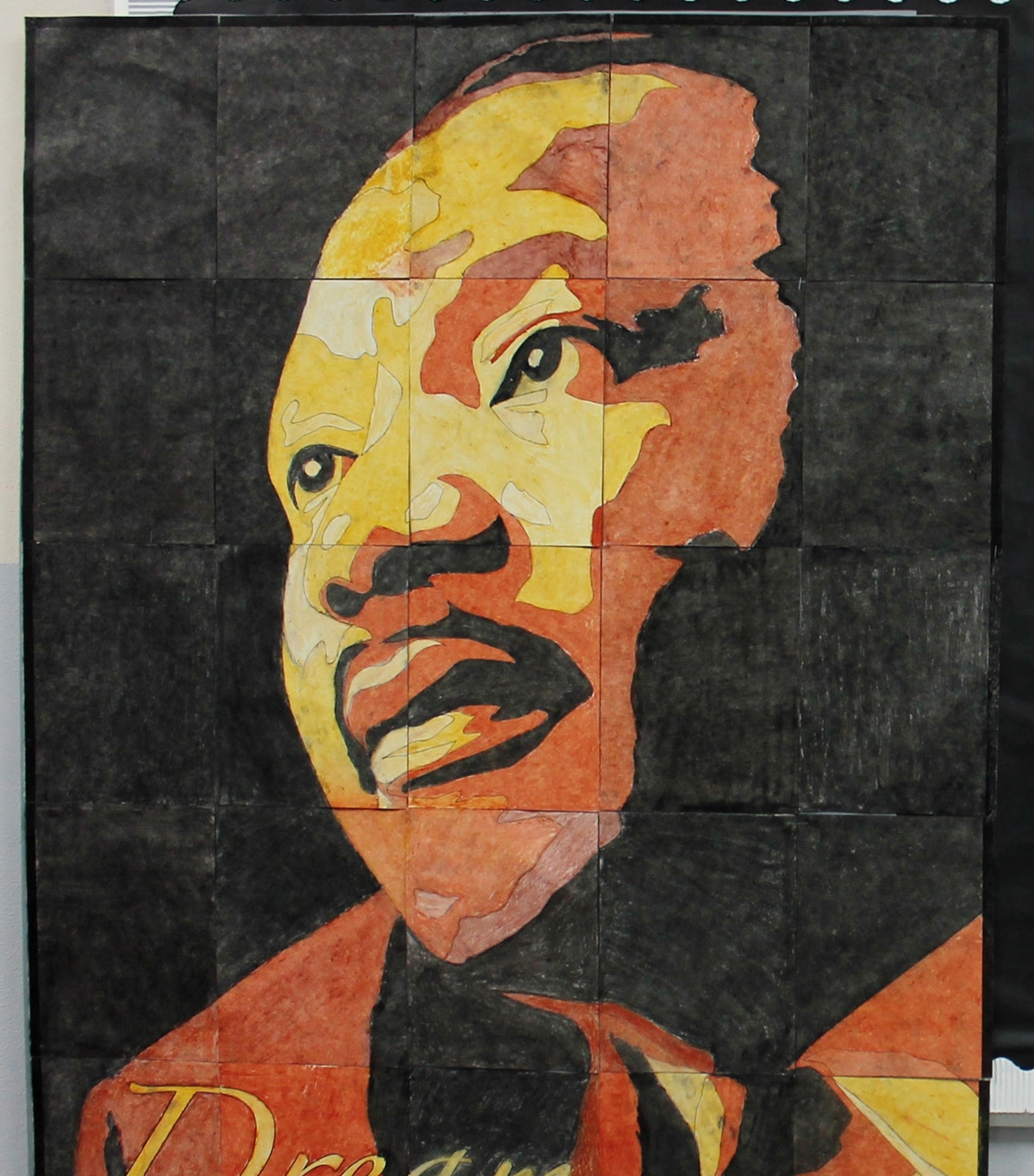 Martin Luther King Dream Mural · Easy DIY Mural Template