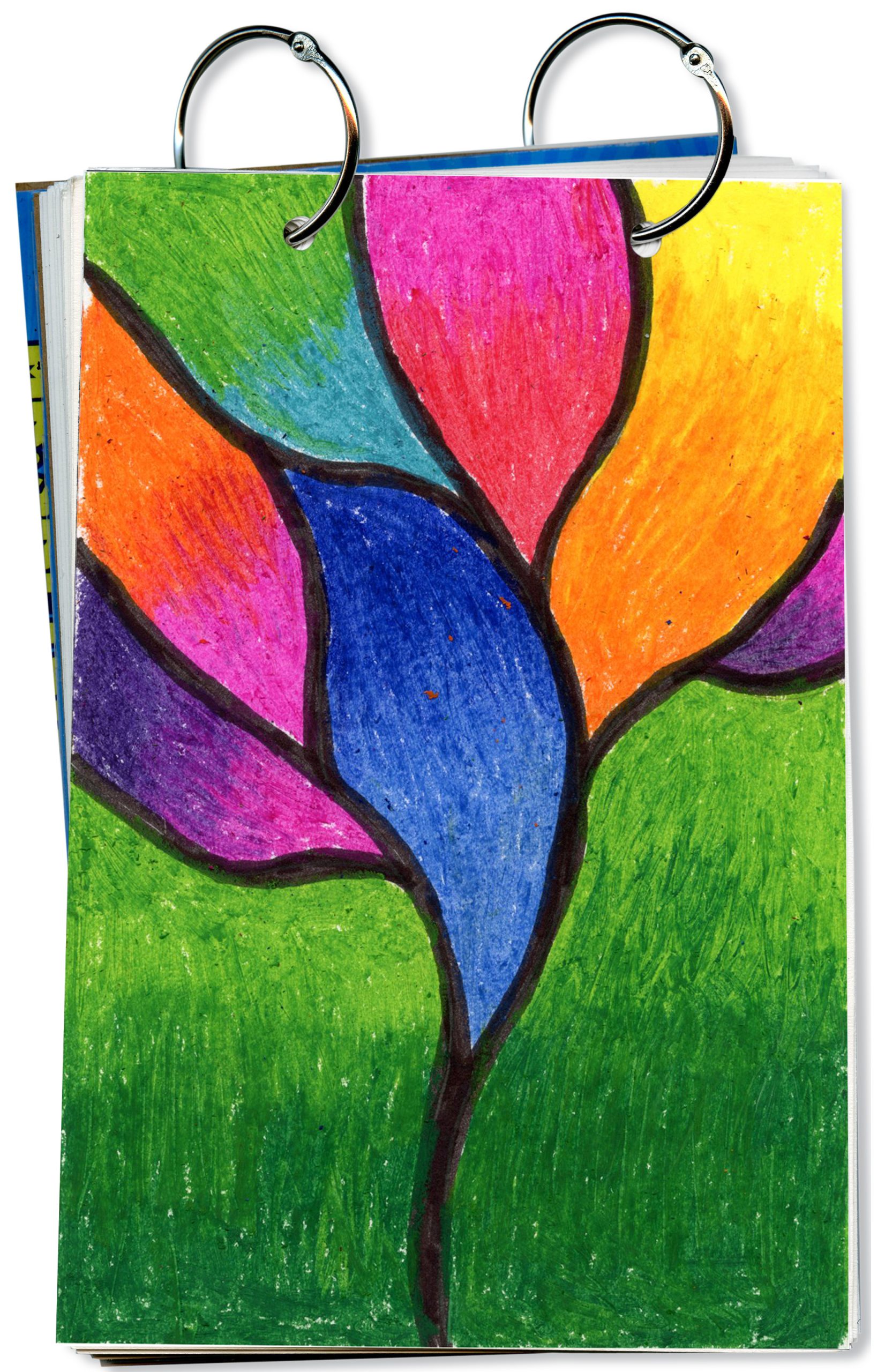 Easy How to Draw an Art Journal Cover Tutorial