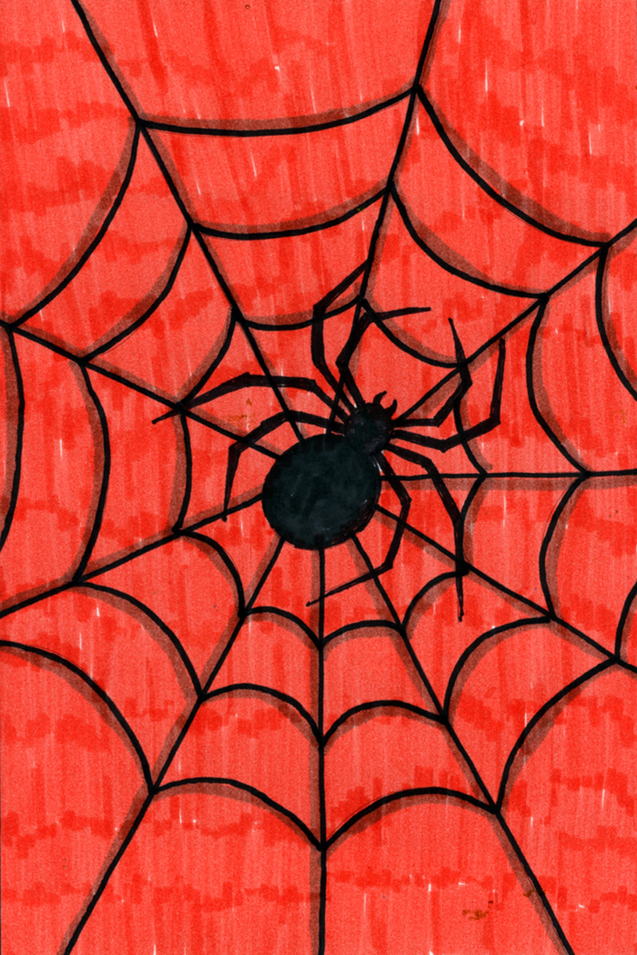 How To Draw A Spider Art Projects For Kids How To Draw A Spider Art Projects For Kids