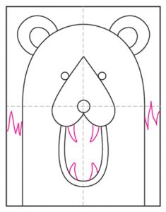 How to Draw a Bear Face: Easy Step-by-Step Art Lesson for Kids