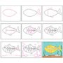 Easy How to Draw an X-Ray Fish Tutorial and Coloring Page