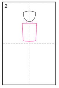 Easy How to Draw a Superhero Tutorial and Superhero Coloring Page