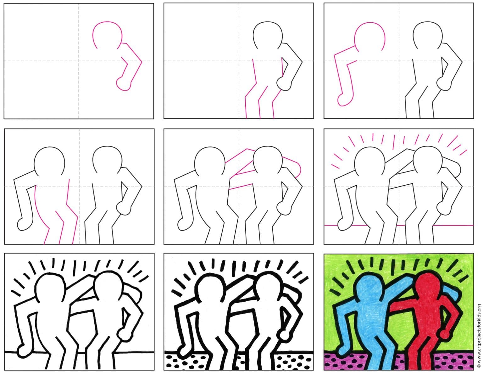How to Draw Pop Art: Easy Step-by-Step Art Lesson for Kids