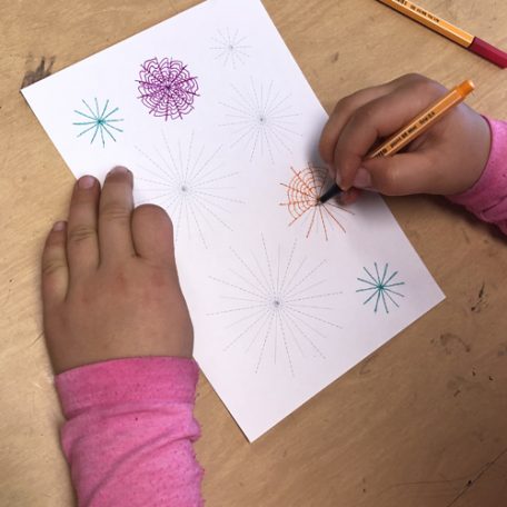 Easy How to Draw a Zentangle Snowflake Tutorial