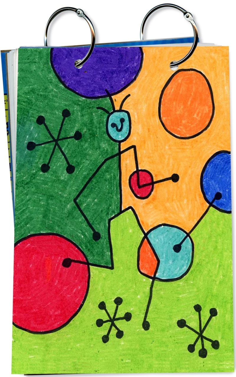 Joan Miro Art Project: Easy Step-by-Step Art Lesson for Kids