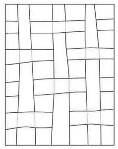 Easy How to Draw a Basket Weave Tutorial