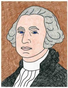 How to Draw George Washington · Art Projects for Kids