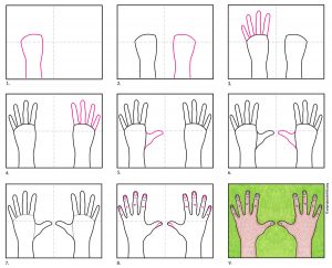 How to Draw Hands · Art Projects for Kids
