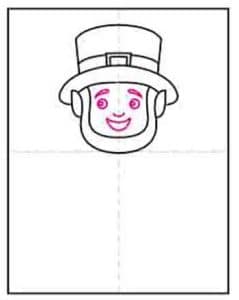 How to Draw a Leprechaun: Easy Step-by-Step Art Lesson for Kids