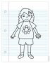 Self Portrait Idea: How to Draw a Doodle Self Portrait