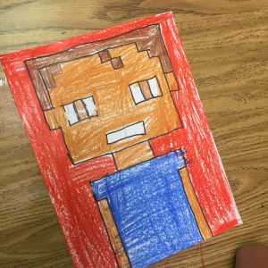 How to Draw a Minecraft Selfie: Easy Minecraft Self Portrait Art
