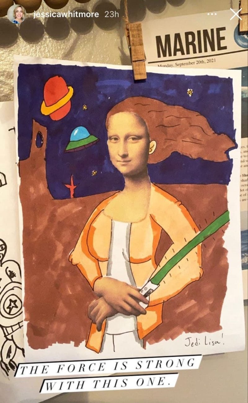 Easy Mona Lisa Art Lesson: Having Fun with Patterns