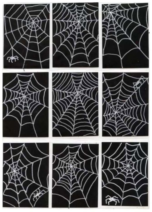 Easy How to Draw a Spider Web Tutorial