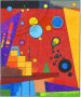 Kandinsky Red Mural · Art Projects for Kids