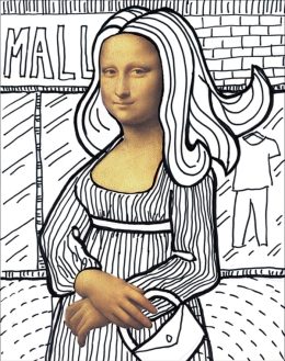 Easy Mona Lisa Art Lesson: Having Fun with Patterns