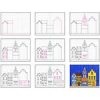 Easy How to Draw a City Tutorial and City Coloring Page