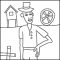 William H. Johnson Style Art Project for Kids