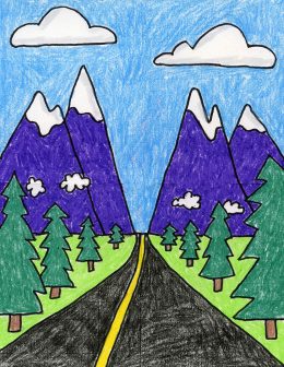 Easy How to Draw 3D Numbers Tutorial and 3D Numbers Coloring Page