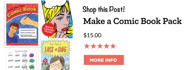 How to Make a Comic Book for School Project: Integrated Writing & Art ...