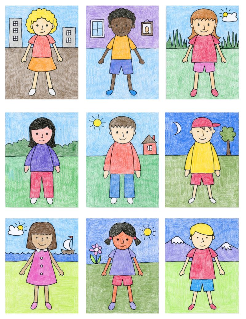 Drawing Children · Art Projects for Kids