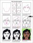Easy Creative Self Portrait Art Project for Kids: Léger Style