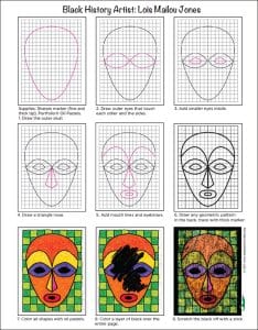 Lois Mailou Jones Art Lesson for Kids