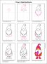 How to Draw a Valentine Gnome: Easy Step-by-Step Art Lesson for Kids