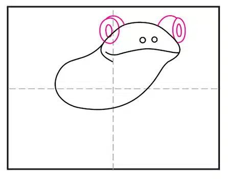 Easy How to Draw a Tree Frog and Tree Frog Coloring Page