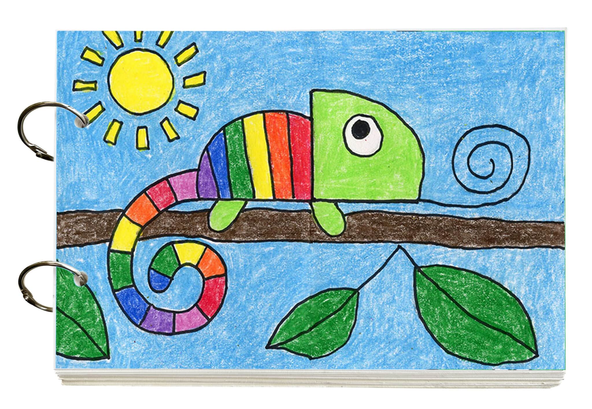 How to Make an Art Journal for Elementary Art Projects