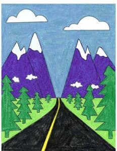How to Draw Landscapes in Perspective Tutorial Video