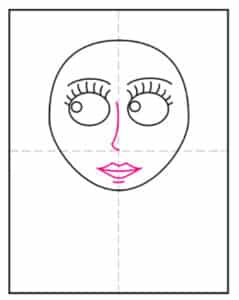 How to Draw Sally from Nightmare Before Christmas Tutorial Video