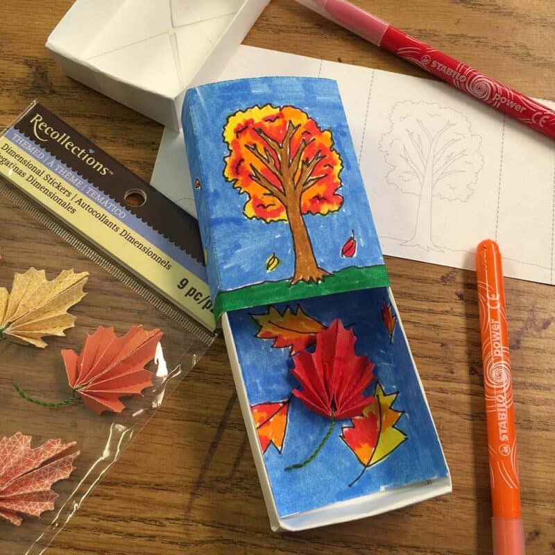 Easy Origami Project: Matchbox Art
