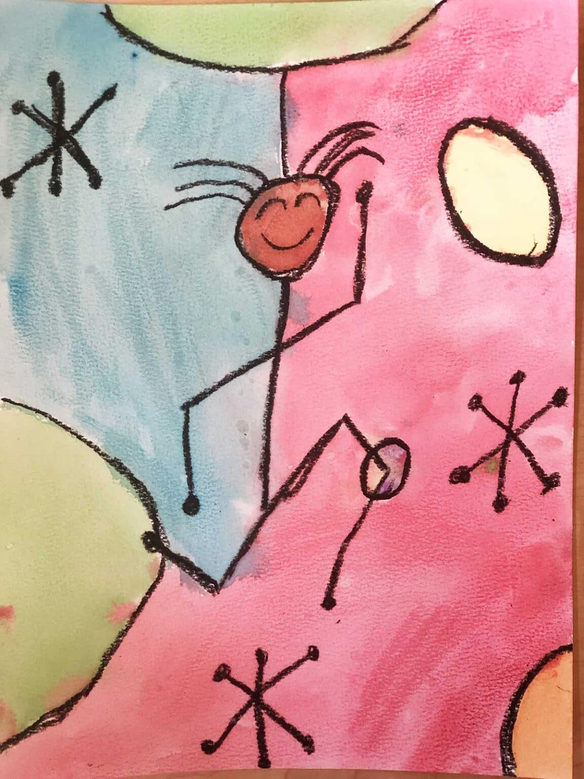 Joan Miro Art Project: Easy Step-by-Step Art Lesson for Kids