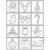 How to Draw Christmas Stuff and Christmas Stuff Coloring Page