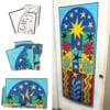Matisse Christmas Mural · Easy DIY Mural Template