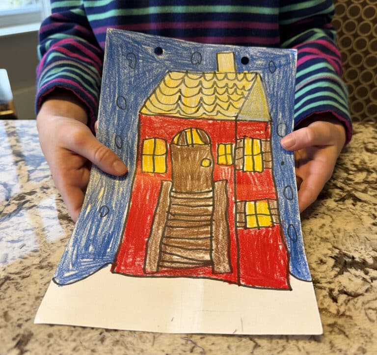 How to Draw a Townhouse: Easy Step-by-Step Art Lesson for Kids