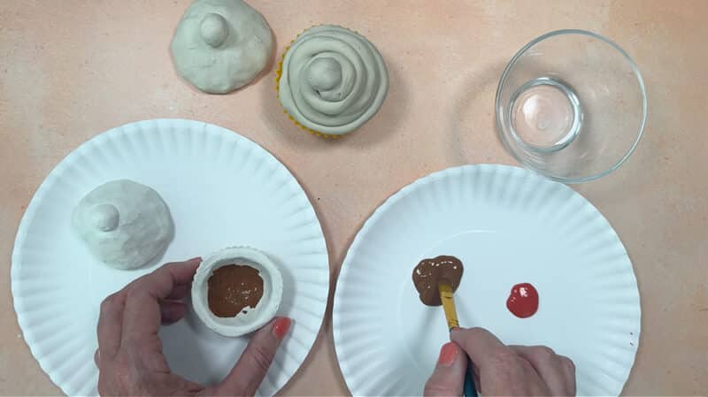 Clay Cupcake Sculpture: Air Dry Clay Step-by-Step Tutorial