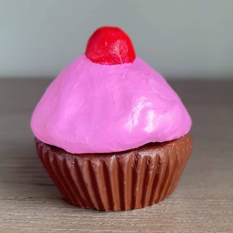 Clay Cupcake Sculpture: Air Dry Clay Step-by-Step Tutorial