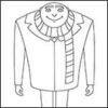 How to Draw Gru from Despicable Me: Easy Step-by-Step Art Project for Kids