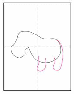 How to Draw Eeyore from Winnie the Pooh: Step-by-Step Art Lesson
