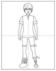 How to Draw Hiccup from How to Train Your Dragon: Art Lesson for Kids