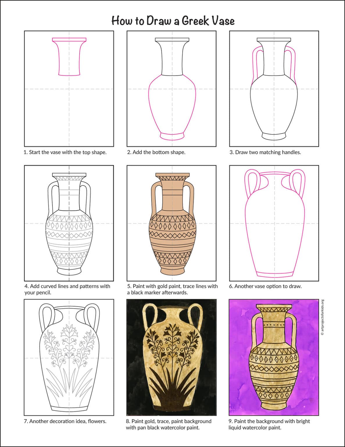 Greek Vase Painting · Art Projects for Kids