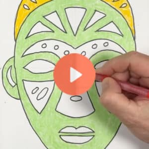 African Mask · Art Projects for Kids