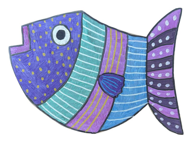 Alebrije Mexican Fish · Art Projects for Kids