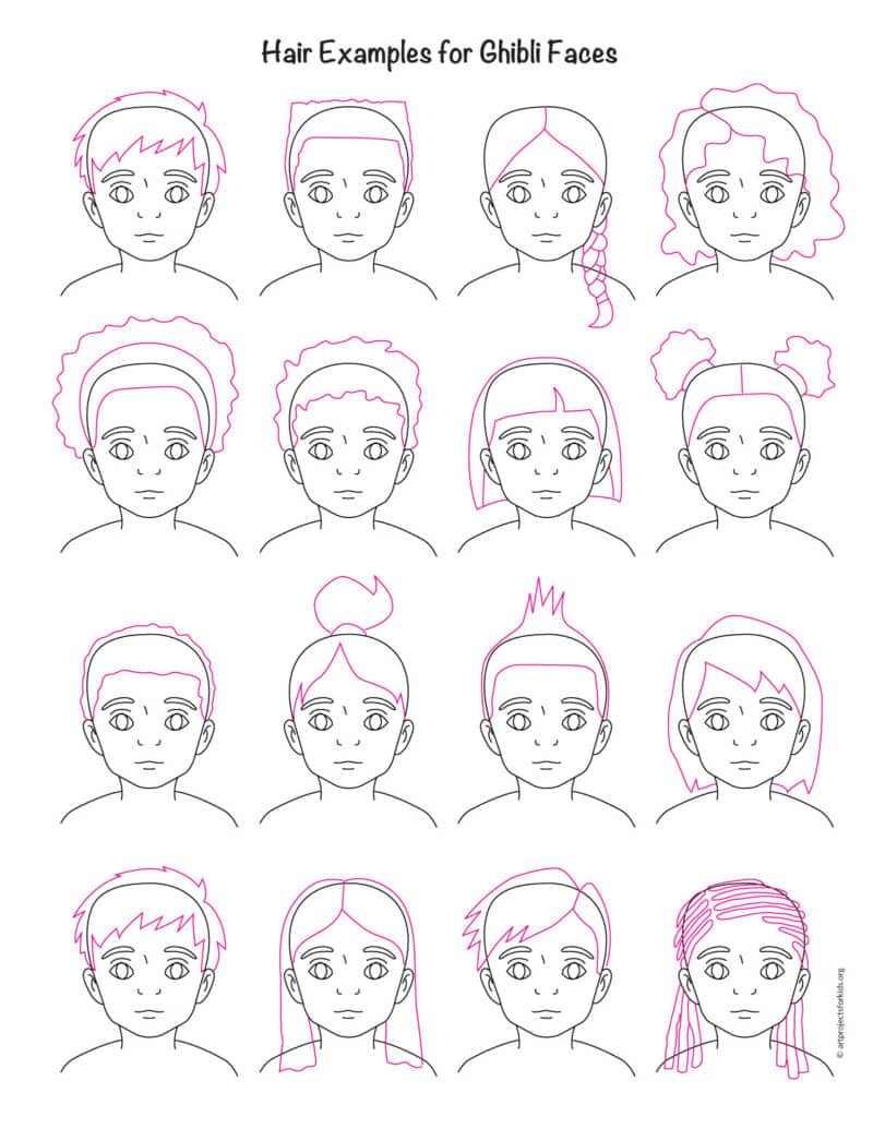 How to Draw in Ghibli Style Step-by-Step Art Lesson Video for Kids