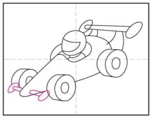 F1 Car Drawing: Easy Step-by-Step Tutorial for Kids