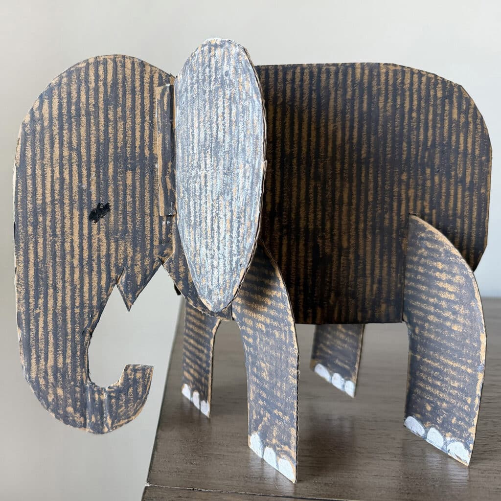 Cardboard Animal Mini Unit Welcome · Art Projects for Kids