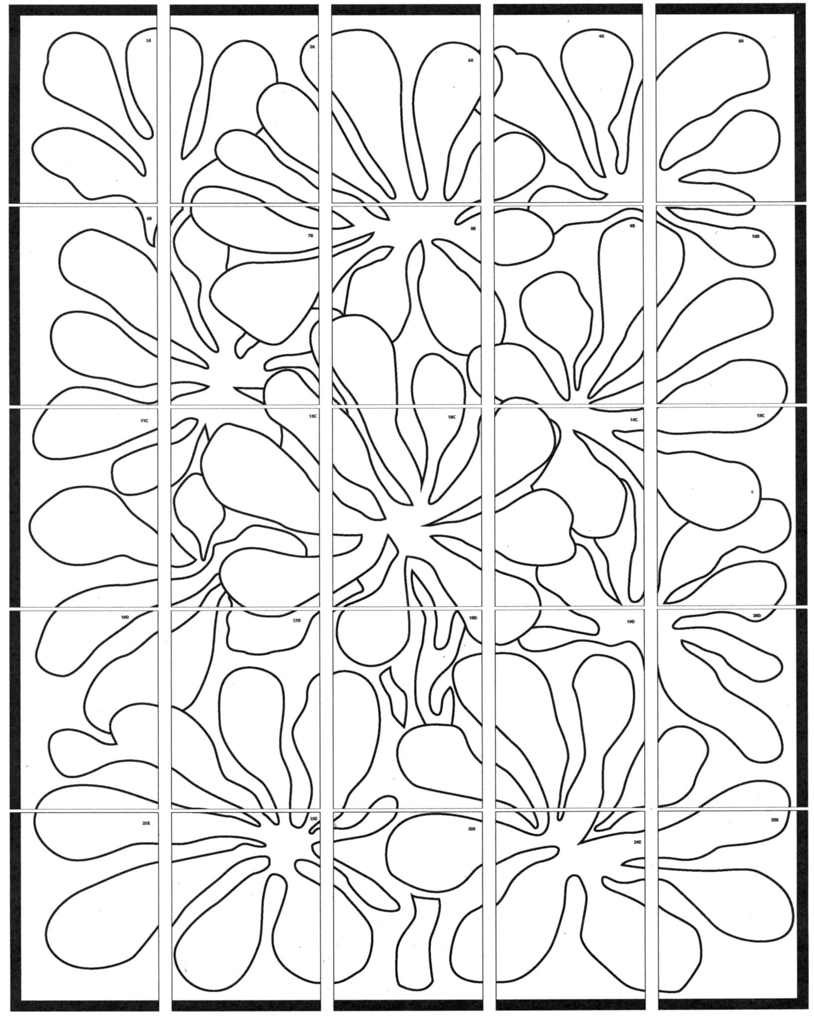 Henri Matisse Paper Flowers Collage Lesson: Collaborative Art Mural for ...